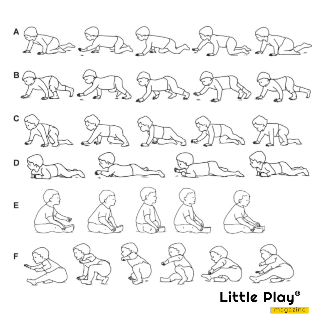 Identifica los tipos de gateo que realiza tu bebé en esta etapa